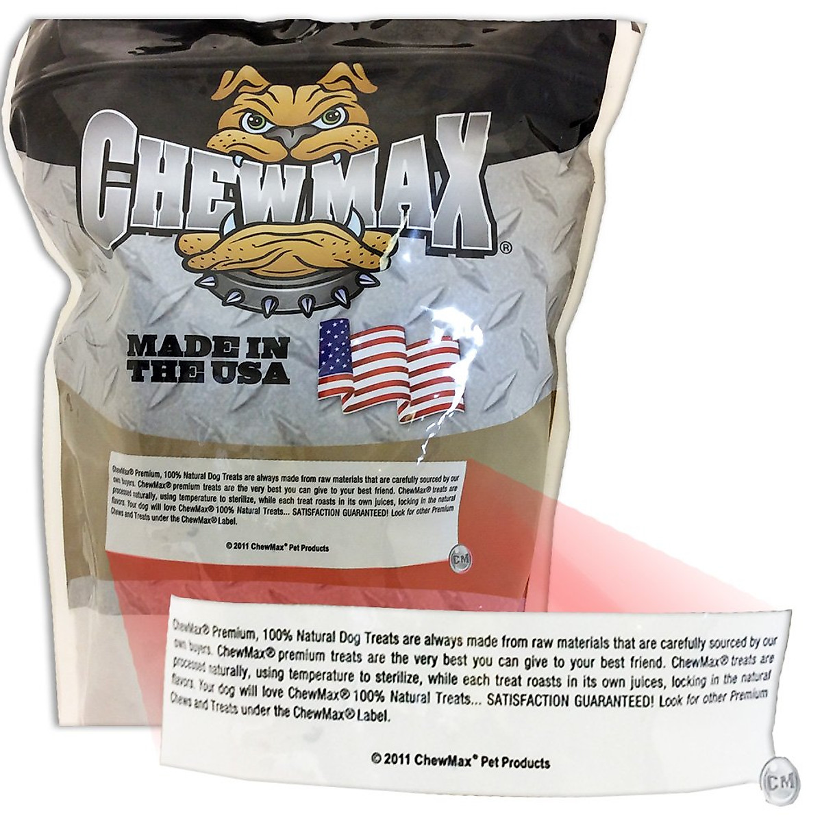 ChewMax Roasted Duck Feet 33 Count of 100% Natural Roasted Duck Feet Made in the USA