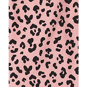 The Children's Place Baby 2 Pack and Toddler Girls Sleeveless Romper, Leopard/Daisy 2-Pack, 5T