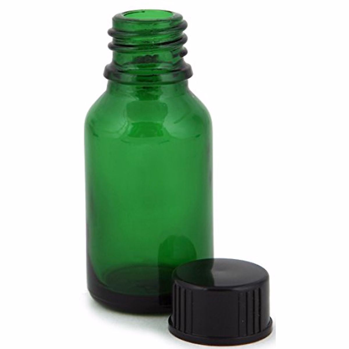 Vivaplex, 24, Green, 15 ml Glass Bottles, with Lids