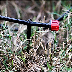 Balter-D 200 Pack Irrigation Drip Support Stakes 1/4 Inch Tubing Hose Holder