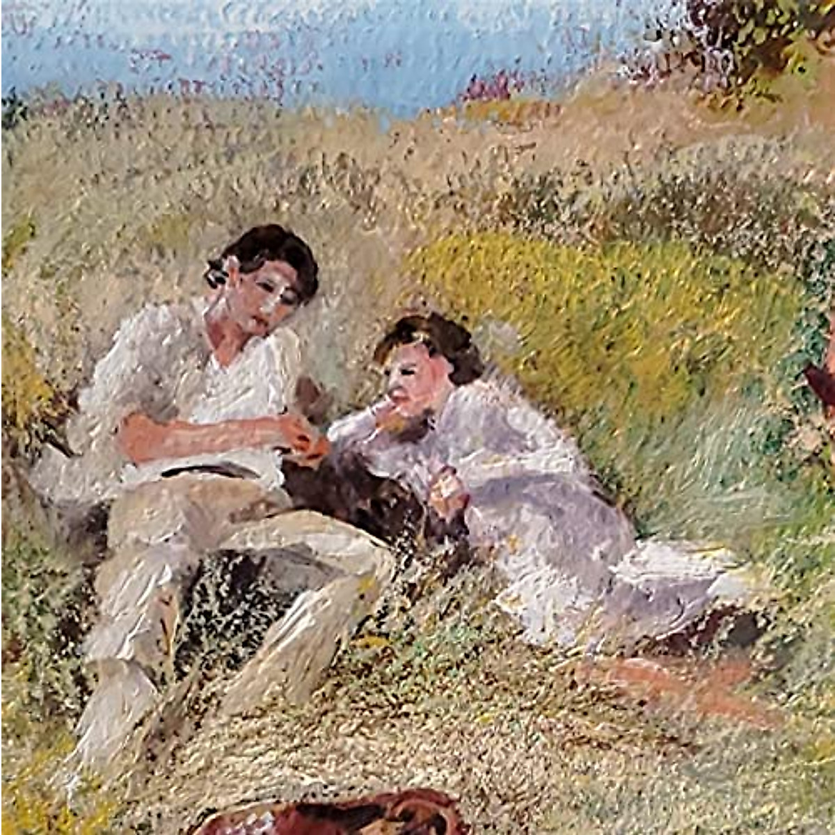 SOLD - Summer Love, by Internationally Renowned Painter Yary Dluhos