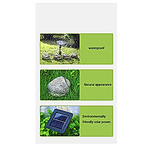 Solar Garden Lights Outdoor Simulation Stone lamp Waterproof Landscape Night Lights for Lawn/Patio/Path Four Stones