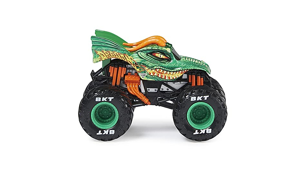 Monster Jam 2022 Chase Heavy Metal Dragon Diecast Truck