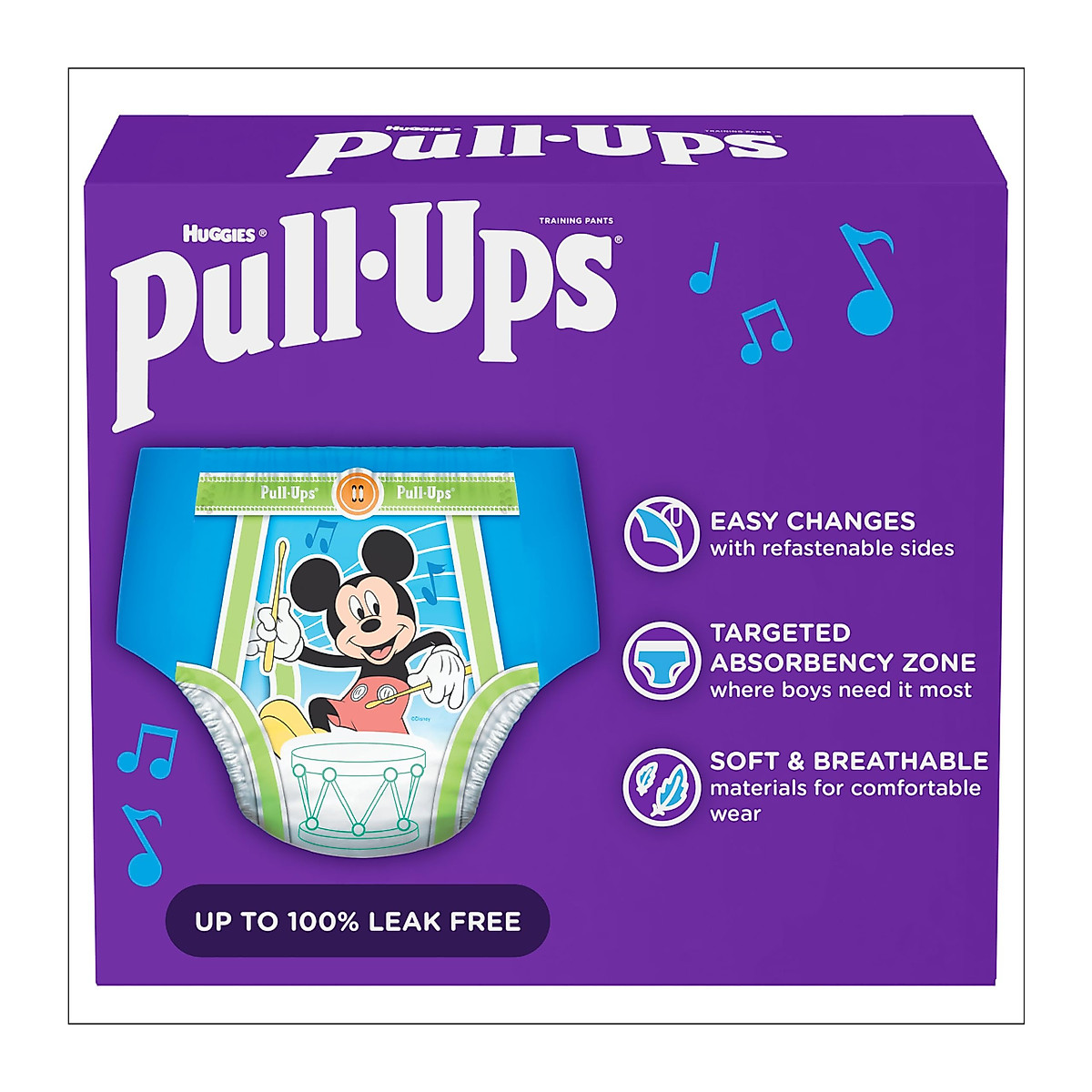 Pull-Ups Boys' Potty Training Pants, 3T-4T (32-40 lbs), 112 Count (4 Packs of 28)