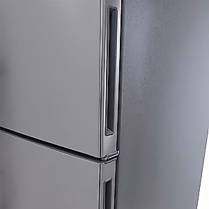 West Bend Frost Free Apartment Size Refrigerator, 18-Cu.Ft, Metallic