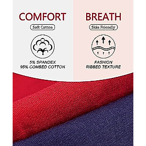 Doslinker G String Thongs for Women,Cotton Sexy Cheeky Panties T-back Tangas Low Rise Hispter Underwear for Women S-XL