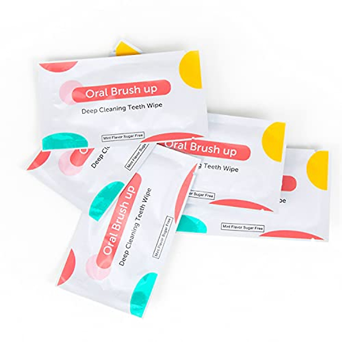 Serlife Disposable Finger Cleaning Teeth Wipes Soft Gauze Infant Finger Clean Oral Toothbrush Whitening Wipe (100Pcs)