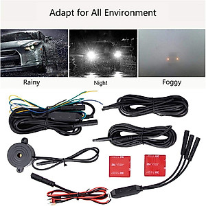 Blind Spot Detection System,Blind Spot Sensor,Blind Spot Detection System,12V Universal Blind Spot Detection Monitoring System Kit B Sensor