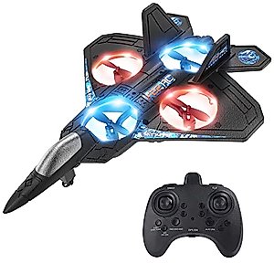 HOLYFUN Drone for Kids and Beginners RC Plane with Light, Remote Control Airplane Quadcopter Helicopter with Auto Hovering, 3D Flip and 3 Batteries (18 Mins), Great Gift Toy for Boys and Girls