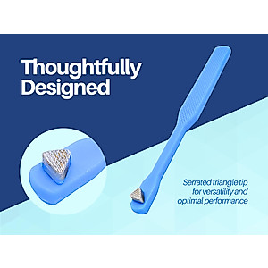 ARTMAN INSTRUMENTS Molar Band Seater & Bite Stick - Blue, Pack of 3 - Orthodontic Dental Tools for Seating Molar Bands, Braces, and Bite Adjustment - Durable, Comfortable (3)