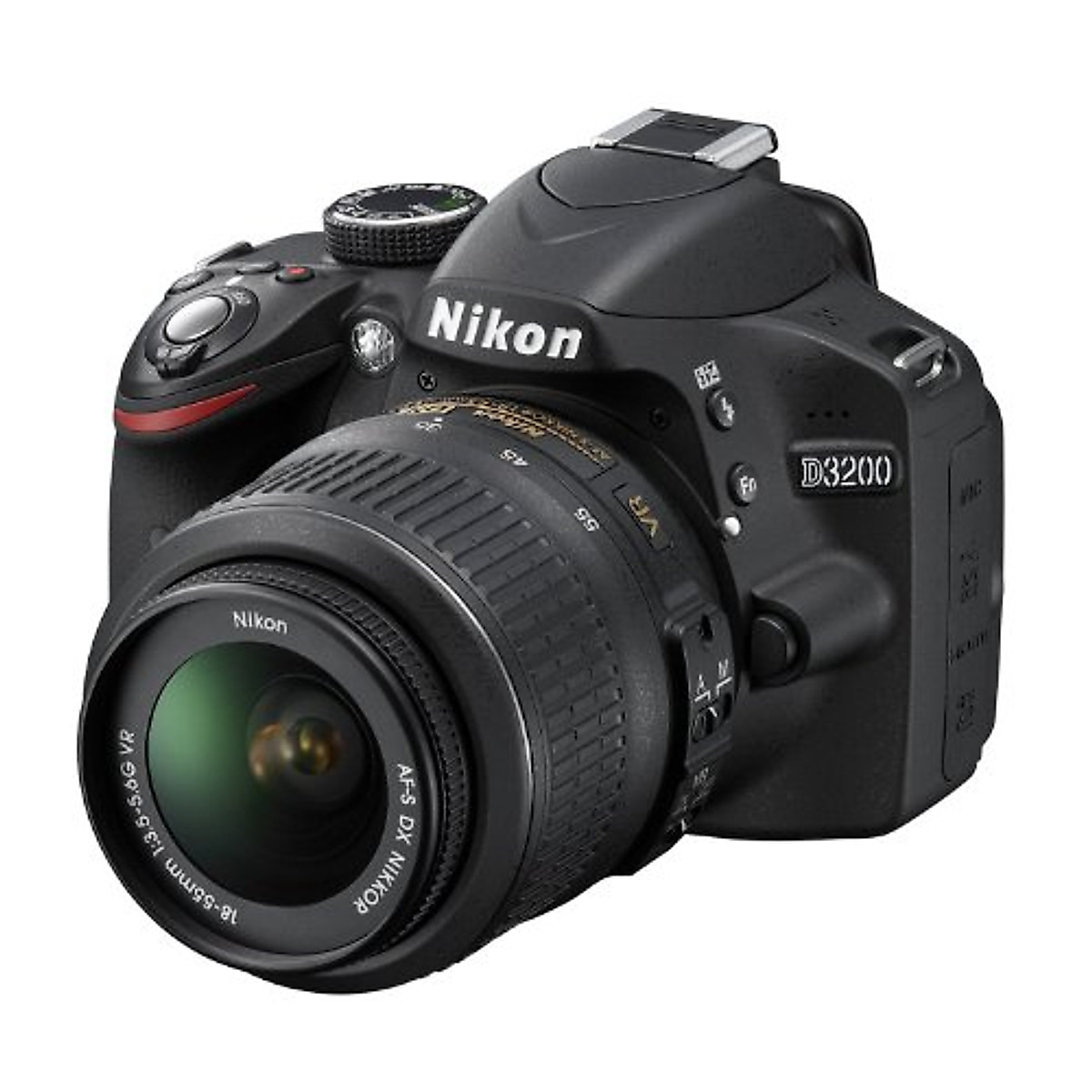 Nikon D3200 24.2 MP CMOS Digital SLR with 18-55mm f/3.5-5.6 AF-S DX VR NIKKOR Zoom Lens (Import)