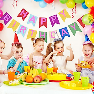 Zhanmai 400 Sheets Christmas Glitter Cardstock Paper Bulk, 11.7 x 8.3 Inch 250 GSM Sparkly Card Stock Paper for Crafts DIY Party Autumn Christmas Holiday Supplies(Multicolor)