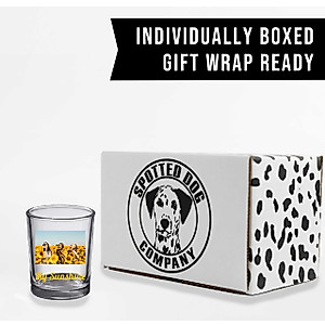 1pk Personalized Printed Photo 2.5oz Shot Glass - Mother's Day Gifts for Dads and Moms,custom image or pictures–anniversaries,party favors,bachelor or bachelorette party,21st birthday shot glass,Cute