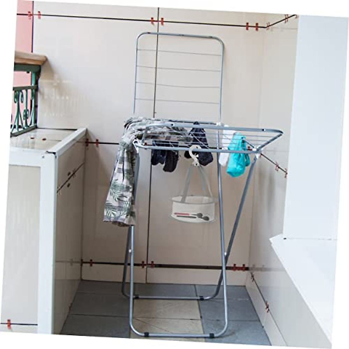 Alipis 2pcs Beauty Egg Drying Net White Makeup Silicone Makeup Sponge Foldable Laundry Rack Bra Hanging Basket Hanging Drying Basket Bath Sponges for Shower Socks Drying Rack Sock Fabric