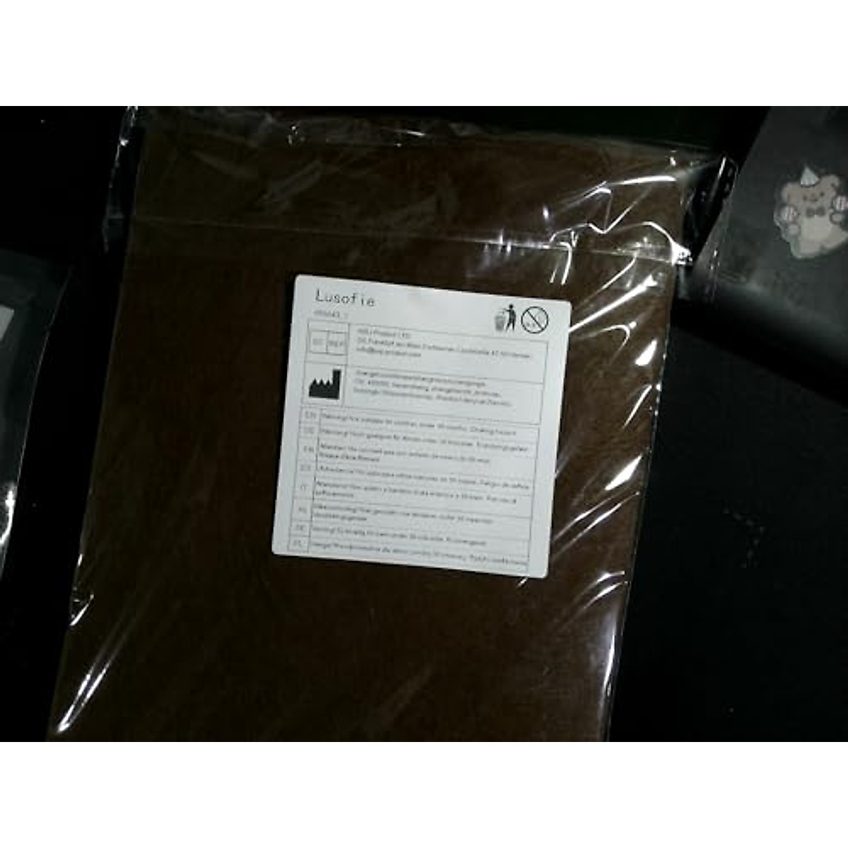 Lusofie Brown Felt Sheets 18 Pcs Felt Fabric Sheets Brown Felt Soft Felt Sheets Felt Fabric for Crafts DIY Craft Sewing Patchwork Art Projects 3 Colors 11.81 x 7.87 Inch