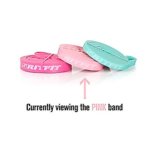 RitFit Pull Up Assist Band - Premium Resistance Band for Pull Up Assistance, Resistance Training, Body Stretching, Powerlifting, Mobility Training (#9 Pink)