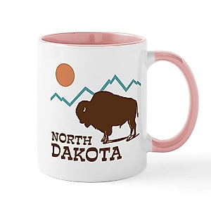 CafePress North Dakota Mug Ceramic Coffee Mug, Tea Cup 11 oz
