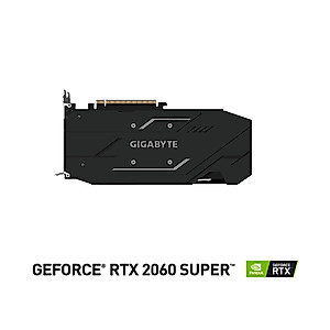 GIGABYTE Gv-N2060OC-6GD GeForce RTX 2060 OC GG Graphics Card, 2X Windforce Fans, 6GB 192-bit GDDR6, REV2.0 Video Card
