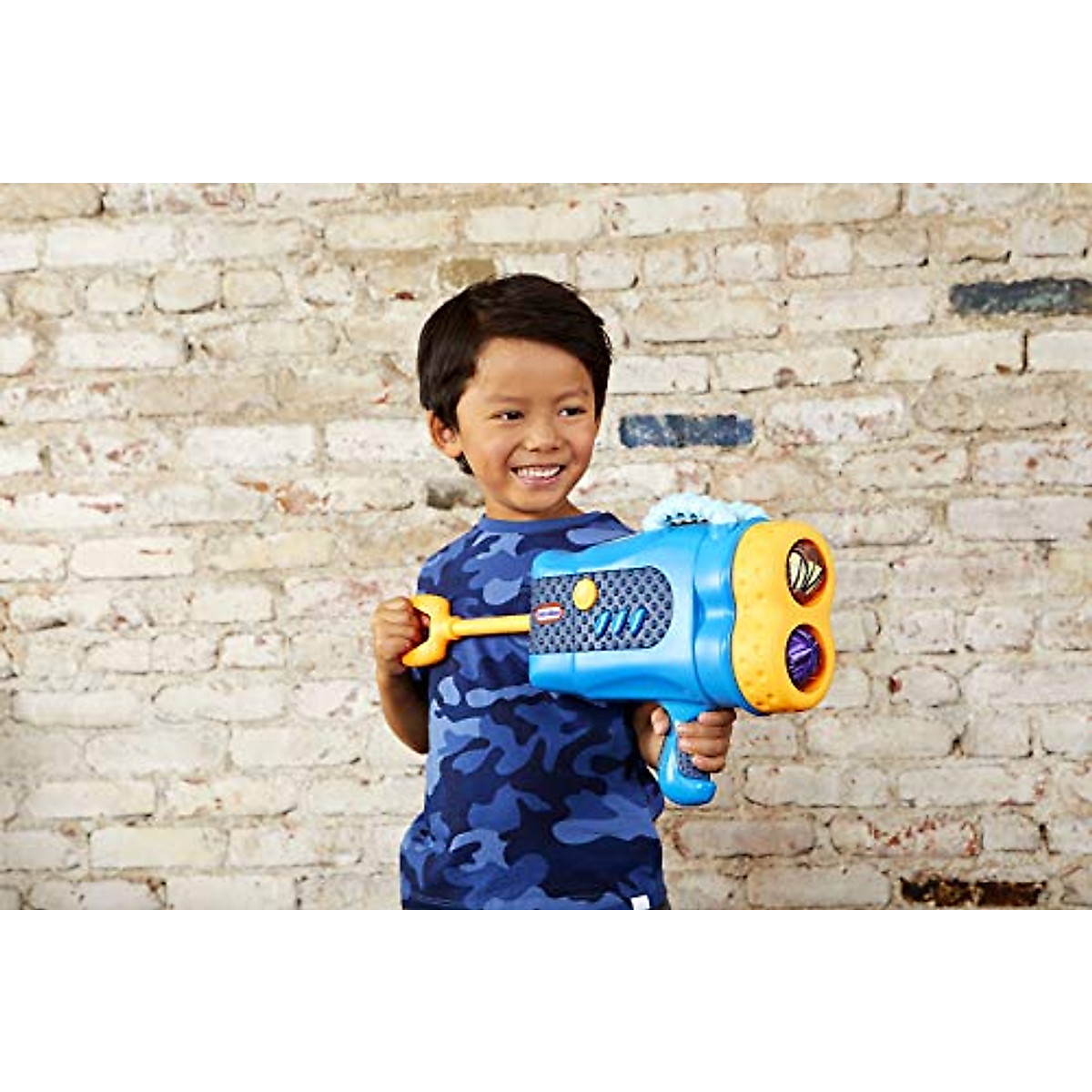Little Tikes 651267 Mighty Blasters Dual Blaster Toy Blaster with 6 Soft Power Pods by