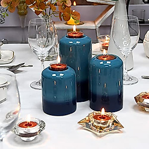 Zest Candle 50-Piece Tealight Candles, Brown