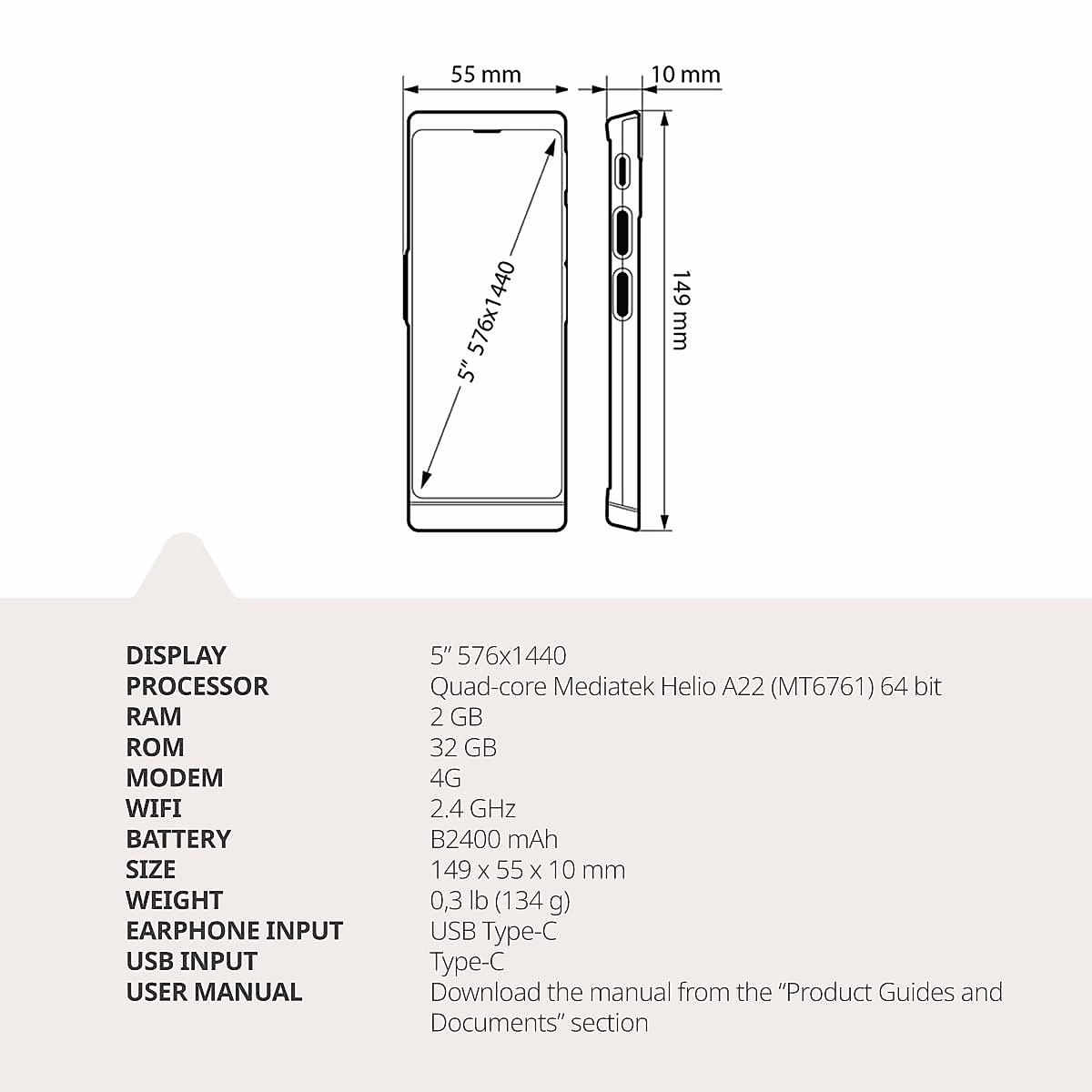 Vasco V4 Language Translator Device | 108 Languages | Free Lifetime Internet in Almost 200 Countries | Cobalt Blue