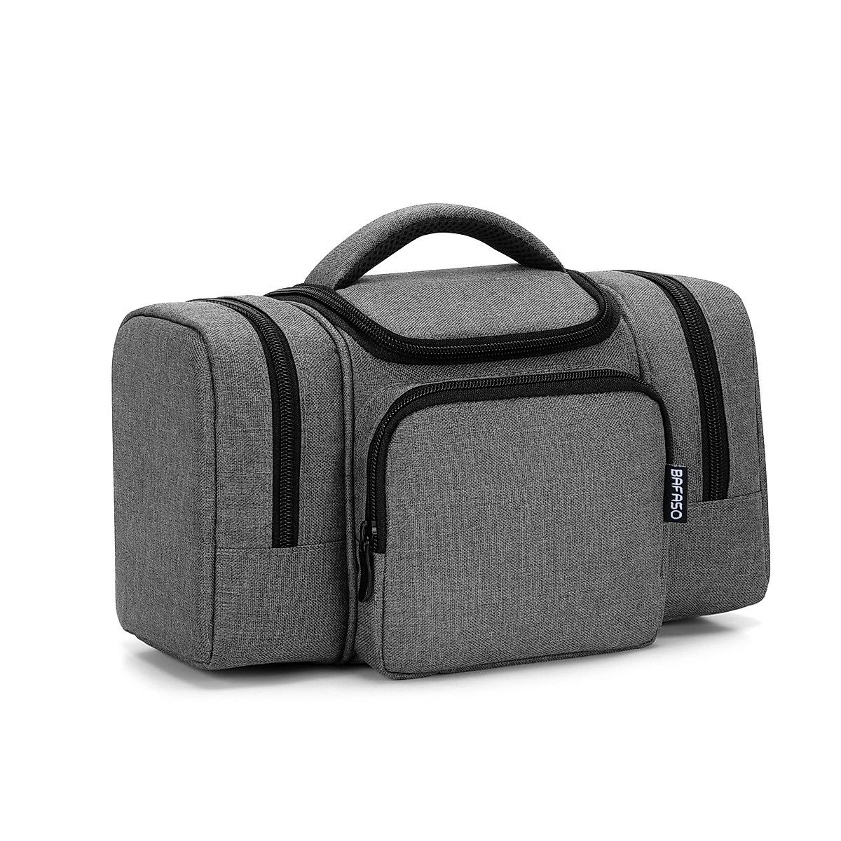 BAFASO Wearable Breast Pump Bag Compatible with Elvie Breast Pump or Momcozy S12 Pro, Tote for Wearable Breast Pump and Extra Parts (Patent Pending), Gray