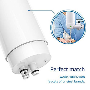 Waterdrop Faucet Filter Cartridges, Replacement for Brita® Faucet Filter 36311 On Tap Water Filtration System Replacement Filters (Pack of 2)