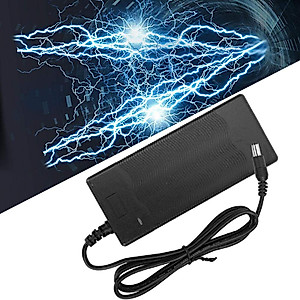 EVTSCAN 42V 2A Scooter Battery Charger Portable Reusable Charger Suitable for Electric Skateboard Vehicle(2A（US Standard）)