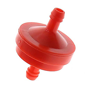 AUTOKAY Lawn Mower 1/4" Inline Gas Fuel Filter Replacement for Briggs Stratton 298090 298090S Toro 42-5240 56-6360 John Deere AM107314 LG298090 LG298090S PT4265 Pack of 10