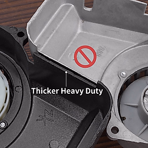 JIAYAN Alloy Recoil Starter Pull Starter Fits 2 Stroke Engine for 47cc 49cc SYX SSR SX50 Coolster QG50 Mototec Demon Xpro Hawk DRX Quad 4 Wheeler Motorcycle Pocket Bike Mini Bike-Black