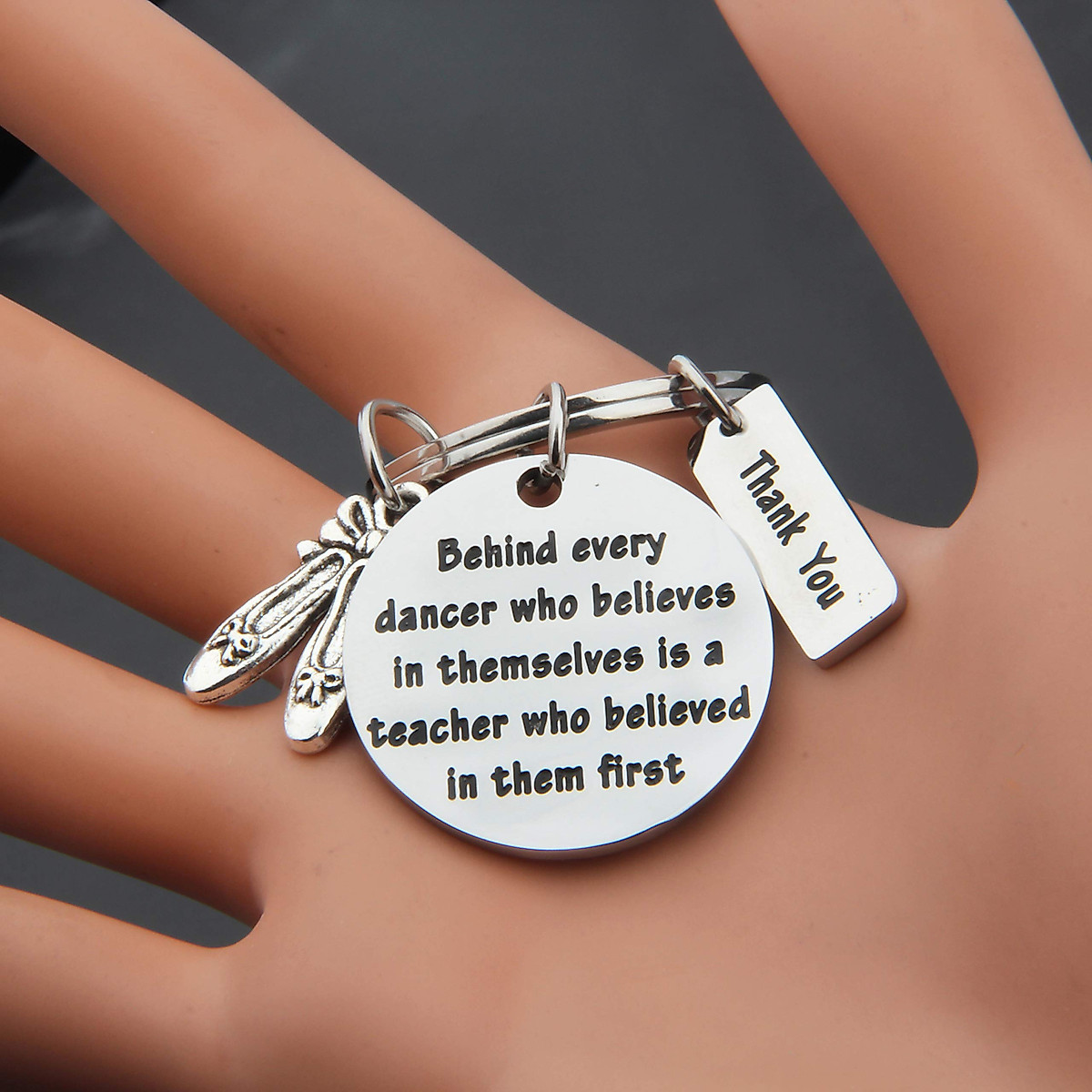 MAOFAED Dance Teacher Gift Cheer Coach Gift Dance Team Gift Dance Teacher Appreciation Gift (Dance Teacher)