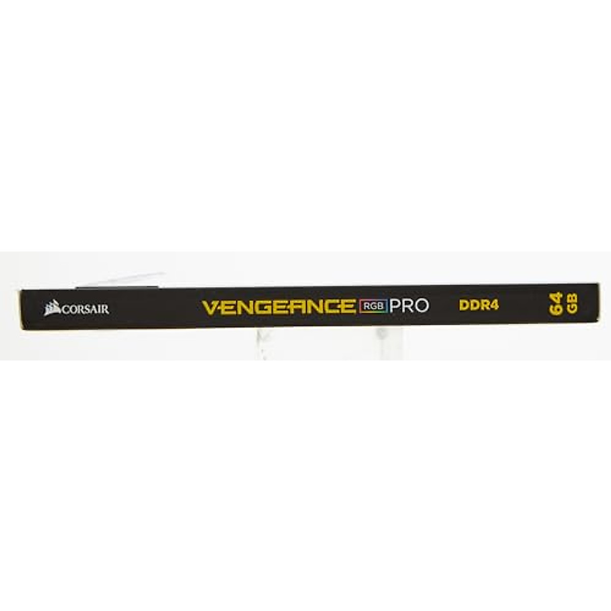 CORSAIR VENGEANCE RGB PRO DDR4 RAM 64GB (2x32GB) 3600MHz CL18-22-22-42 1.35V Intel AMD Desktop Computer Memory - Black (CMW64GX4M2D3600C18)