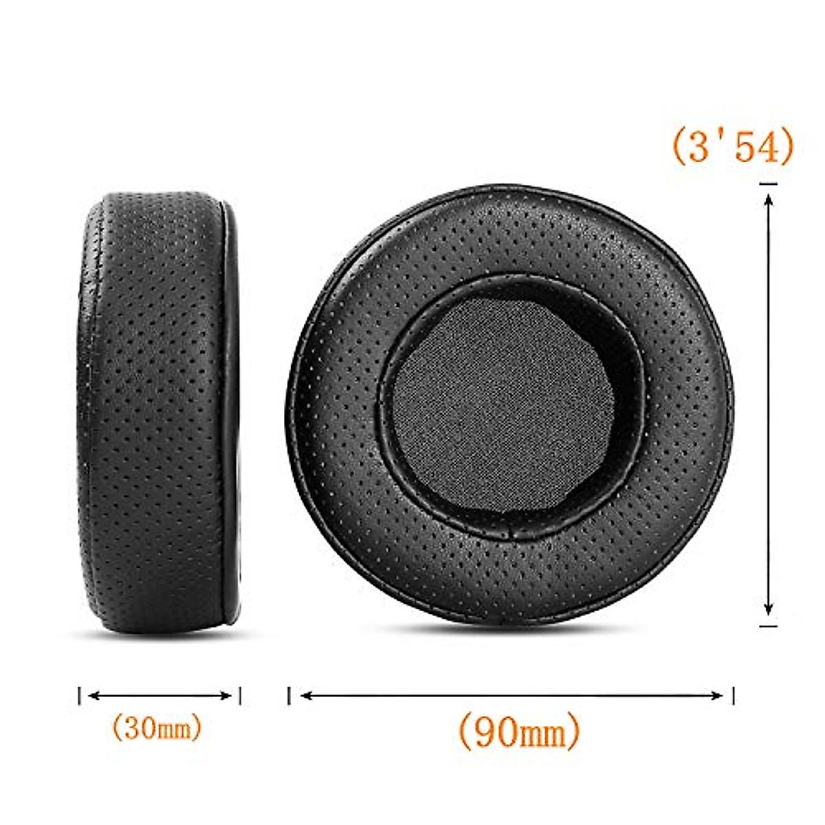 Upgrade Replacement Earpads Compatible with Insignia NS-WHP314 Headset Perforated Memory Foam Cushions