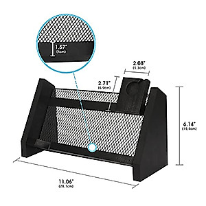 J JACKCUBE DESIGN Wood Phone Docking Station Stand, Key, Tablet, Watch, Airpods and Wallet Desk Holder Display Organizer for Men Anniversary Fathers Day MK635A