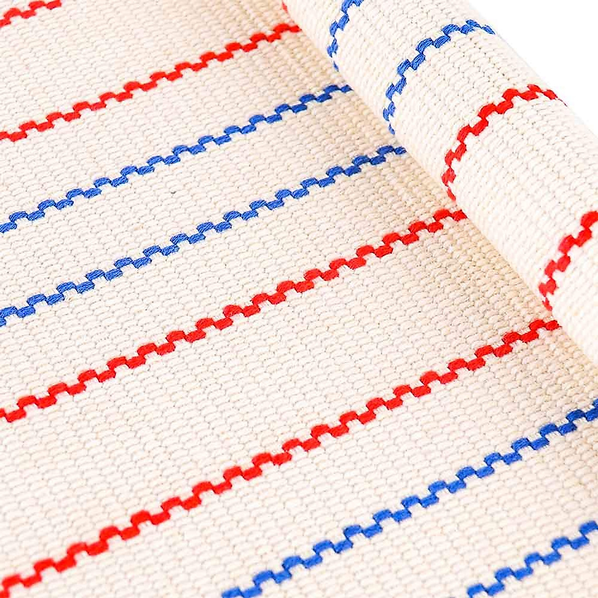 Kghios Montessori Wood Small Movable Alphabet with Box and Large Mat Preschool Spelling Learning Language Materials Toys (Red & Blue)