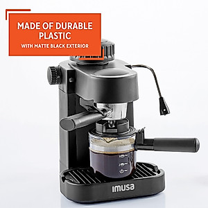 IMUSA USA GAU-18202 4 Cup Espresso/Cappuccino Maker