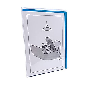 Funniest New Yorker Cartoons | Box of 8 Greeting Cards | Blank Cards with Envelopes | 5x7 | Birthday, Everyday, Thinking of You, Funny cards