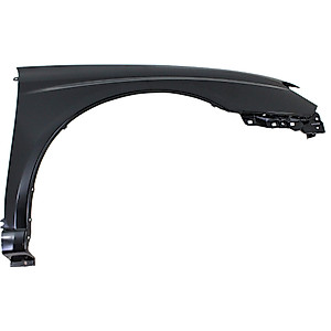 Evan Fischer Front Fender Compatible with 2006-2007 Subaru Impreza Primed Steel Sedan Passenger Side