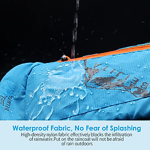 BEIJITA 20L Lightweight Hiking Backpack, Foldable Waterproof Back Pack, Packable Small Travel Backpack for Men, Ultra Lightweight Backpack for Women Men(Black)