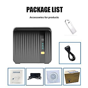 GZGYNADAST 80MM pos Kitchen Printer,Auto Cutter Thermal Receipt Printer Ticket Bill Invoice resturant Printer for Small Business Support Cash Drawer Hung on The Wall (USB+LAN/Ethernet Port)