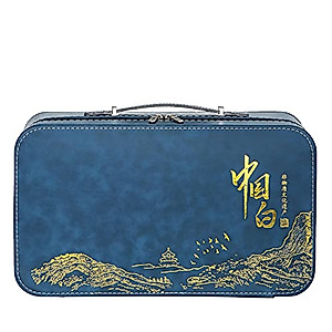 ICHAG Gongfu tea set |羊脂玉茶具 |White Jade,Yangzhi Jade tea sets|gaiwan tea set|12-pieces|Joyful Celebrations(喜柿连连 tea sets for adult (White Jade- Joyful Celebrations)