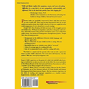 Straight Talk About Reading: How Parents Can Make a Difference During the Early Years