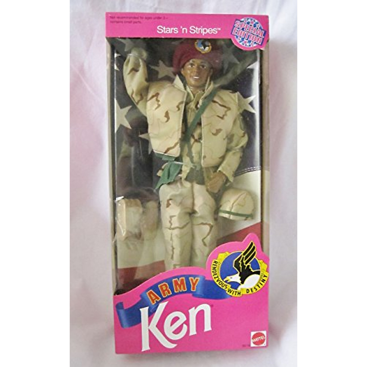 Army Ken Stars 'n Stripes African American Barbie
