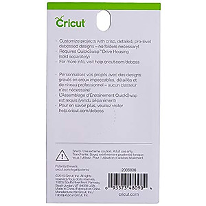 Cricut Tip, Fine QuickSwap Debossing, Silver