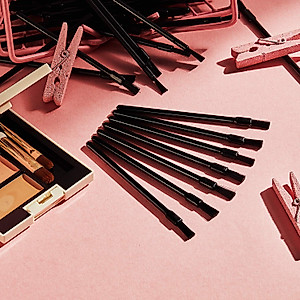 Shappy 200 Pieces Disposable Lip Gloss Brushes Lipstick Wands Applicator Multi-functional Makeup Cosmetic Brush Flat Brush Tools for Women Girls