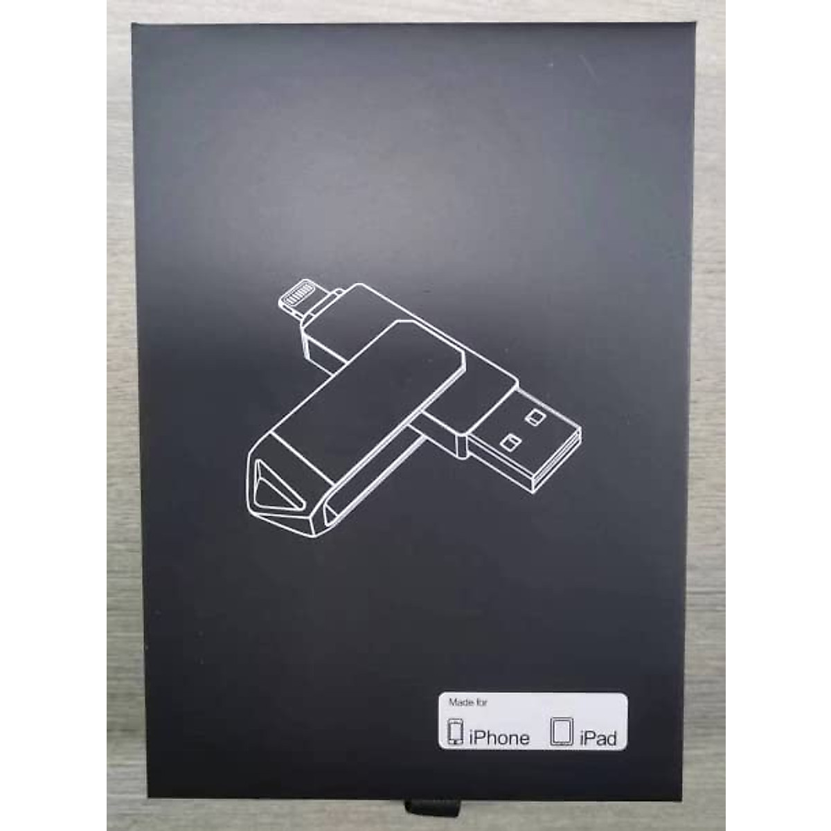 Apple MFi Certified 128GB iPhone Photo Stick iPhone Memory iPhone USB Storage for Photos Videos Contacts iPhone USB Flash Drive Memory for iPad External iPhone Storage iPhone Thumb Drive for iPad