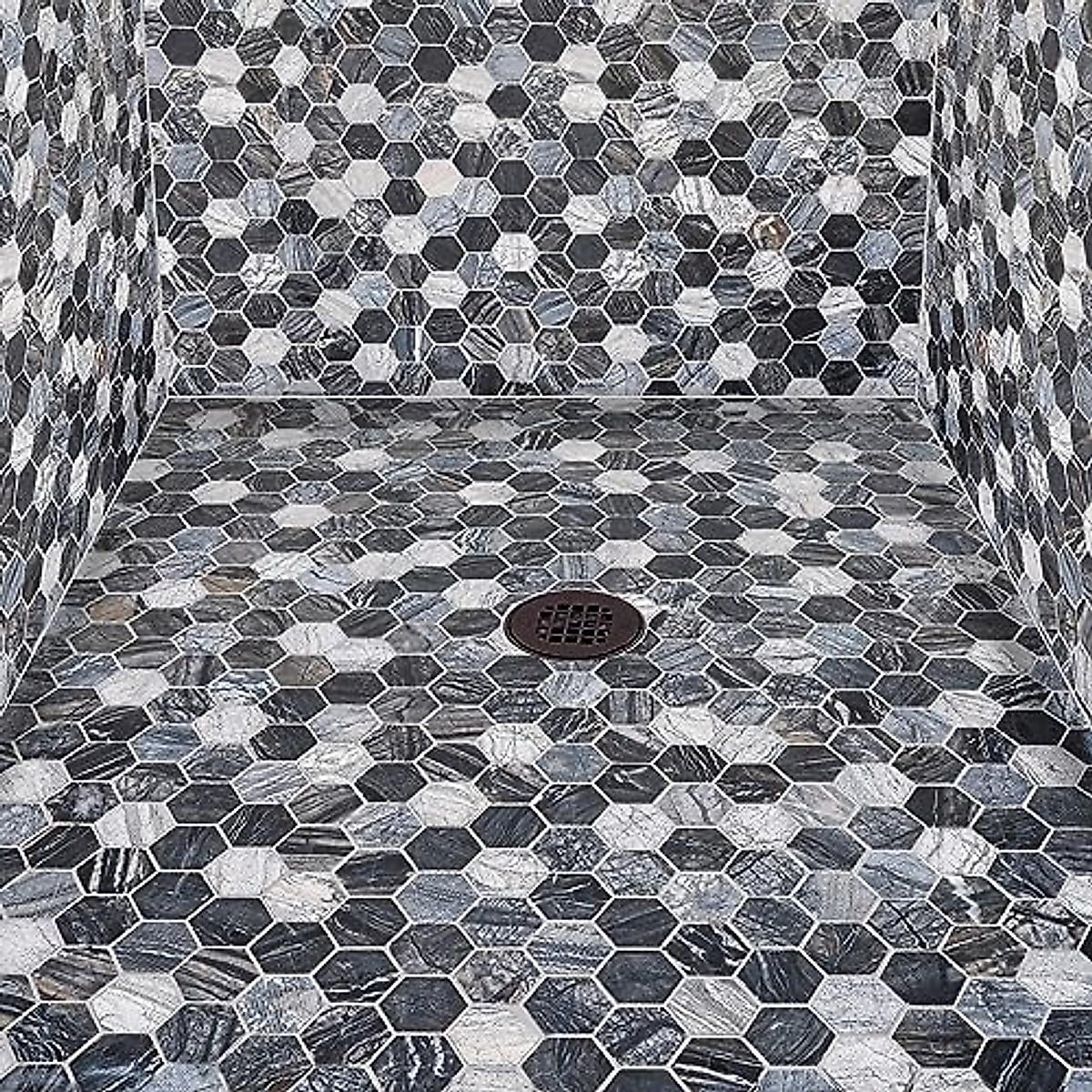 Oatey 42017 Universal Snap-Tite 4.25-Inch Strainer, Rubbed Bronze