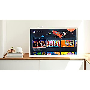 Google Chromecast with Google TV - Streaming Entertainment with Voice Search - Watch Movies, Shows, and Live TV in 4K HDR Streaming Media Player - Includes Pouch and Cleaning Cloth - Snow