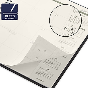 AT-A-GLANCE 2022 Weekly & Monthly Appointment Book & Planner by AT-A-GLANCE, 7" x 8-3/4", Medium, Recycled, Black (70951G05)