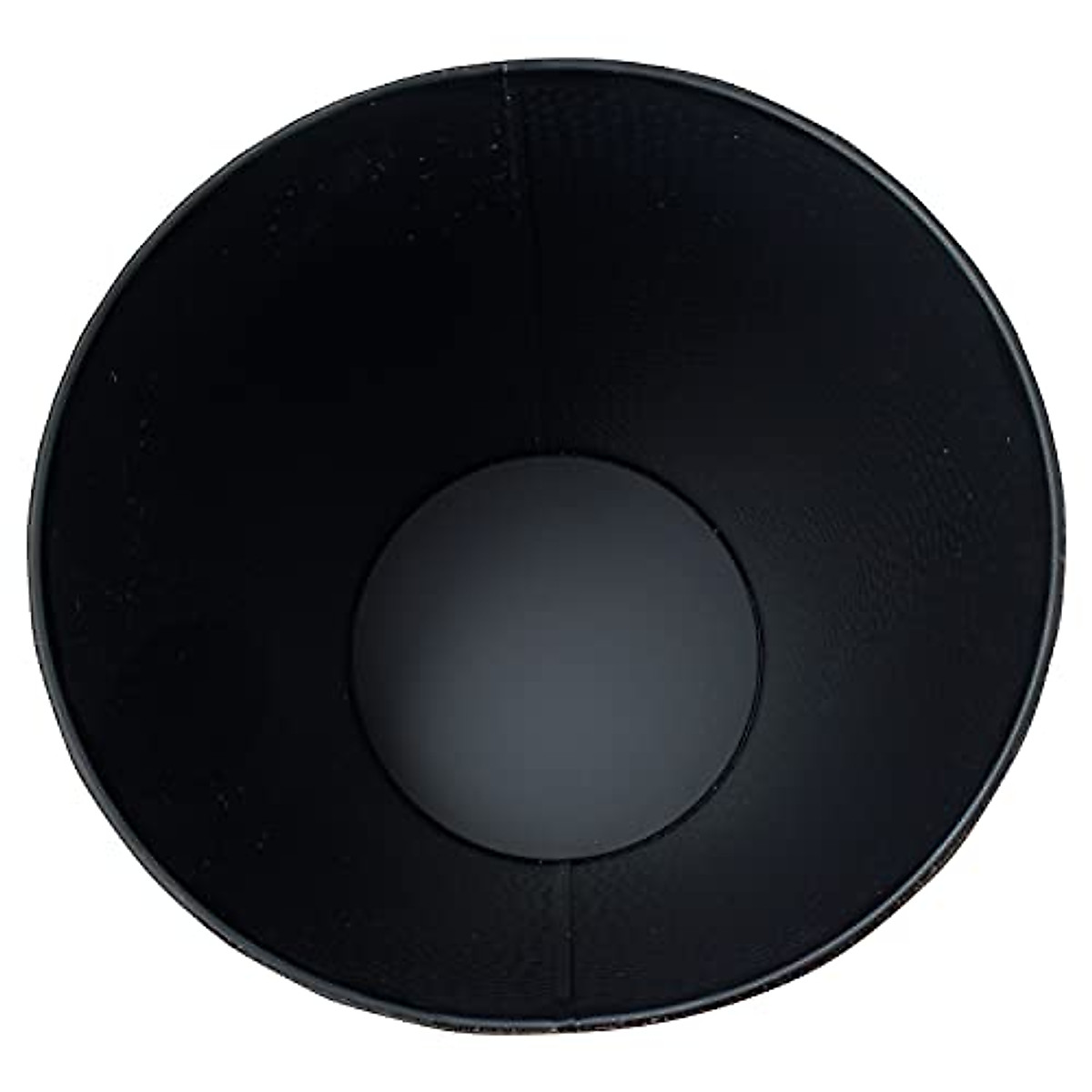 Blue Donuts Wastebasket for Bedroom, Bathroom, Trash Can 6 Liters, Stainless Stel (Bronze)